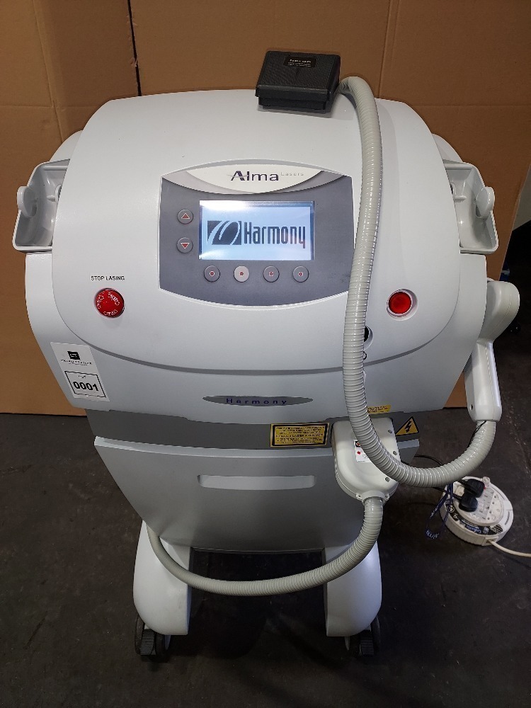 ALMA HARMONY PIXEL 2940 LASER MACHINE P/N AAIP03060403 ,S/N LV202153 ...